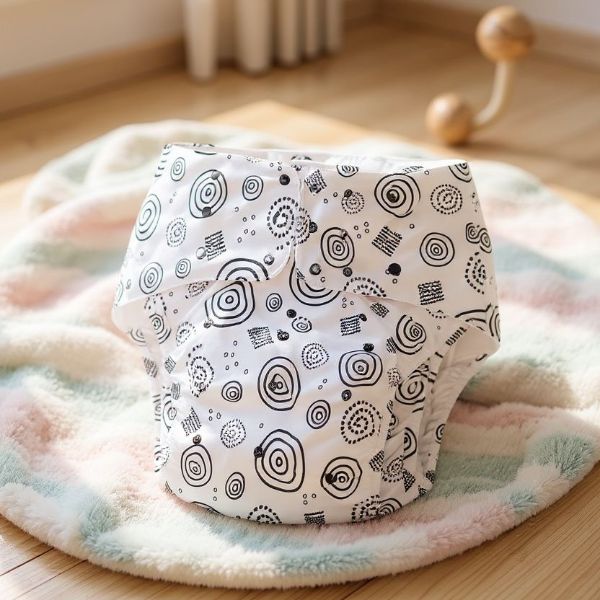 Adult hybrid nappy and fitted nappy fitting guide | The Nappy Gurus