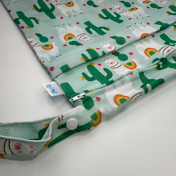 Large Wet And Dry Double Pocket Bag The Nappy Gurus
