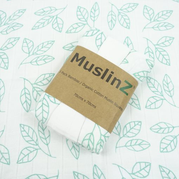 Muslinz Bamboo & Organic Cotton Muslin Squares | The Nappy Gurus