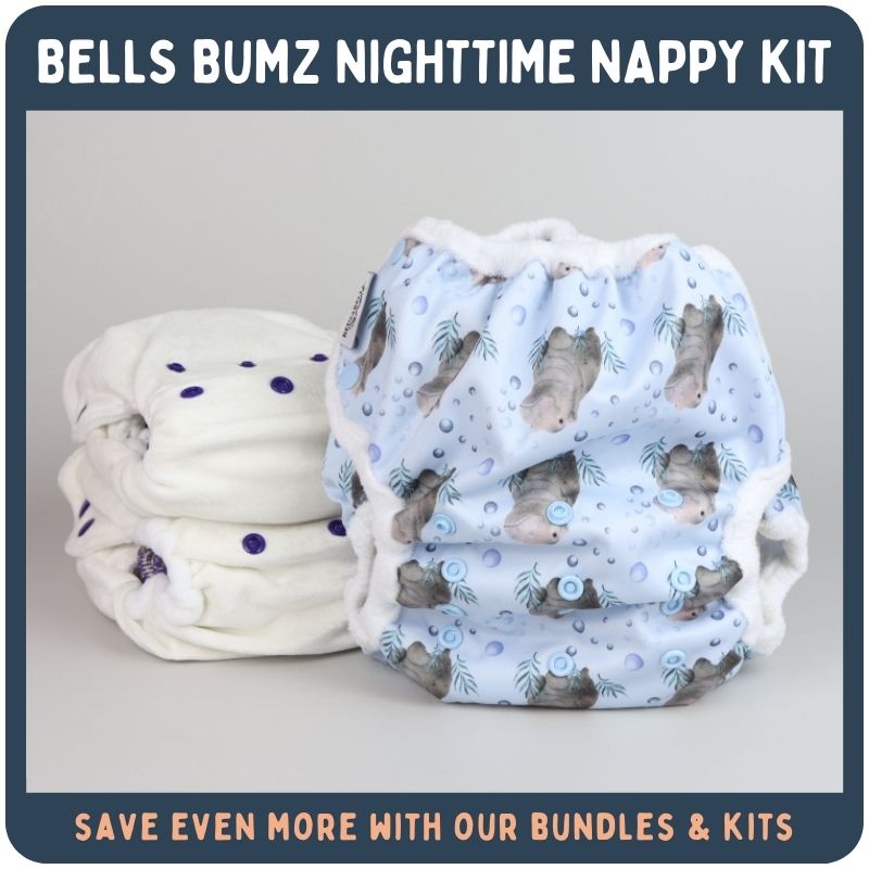 Bells Bumz Night Time Nappy Kit | The Nappy Gurus