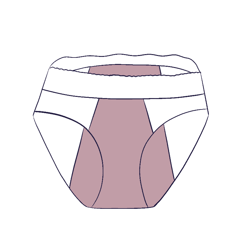 Feeling Pretty Period Pants | Heavy Flow | The Nappy Gurus