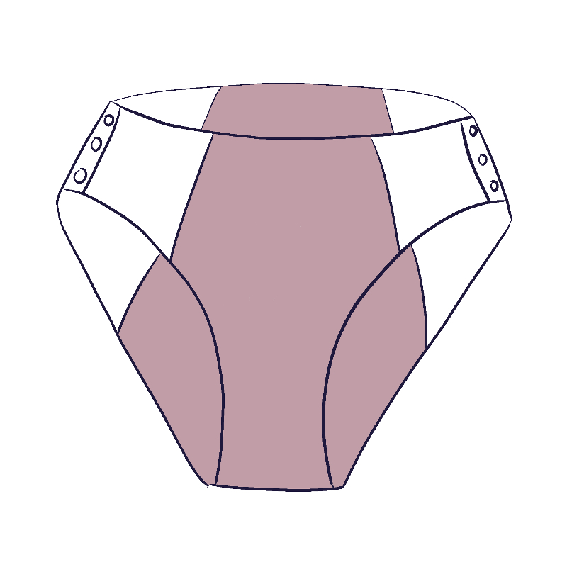 Detachable Period Underwear | Quick Change Pants | The Nappy Gurus