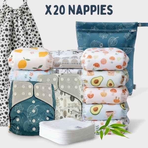 Full Time Reusable Nappy Kit | The Nappy Gurus