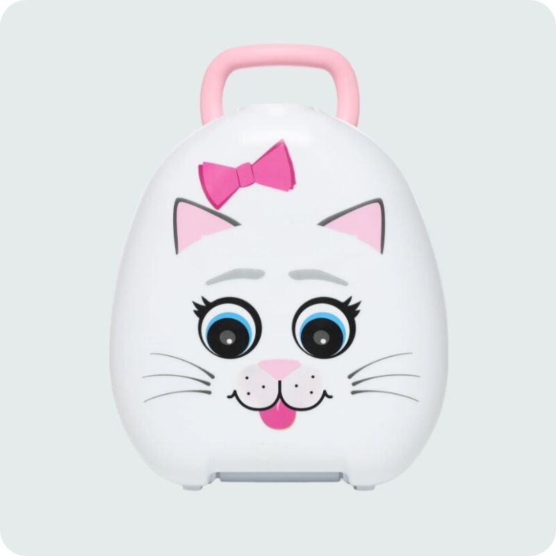 My Carry Potty - Cat Design | Portable | The Nappy Gurus
