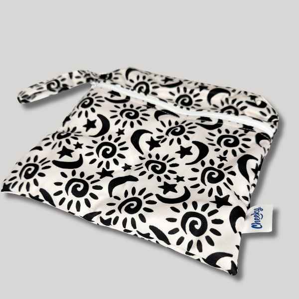 Small Double Zip Wet Bag | The Nappy Gurus