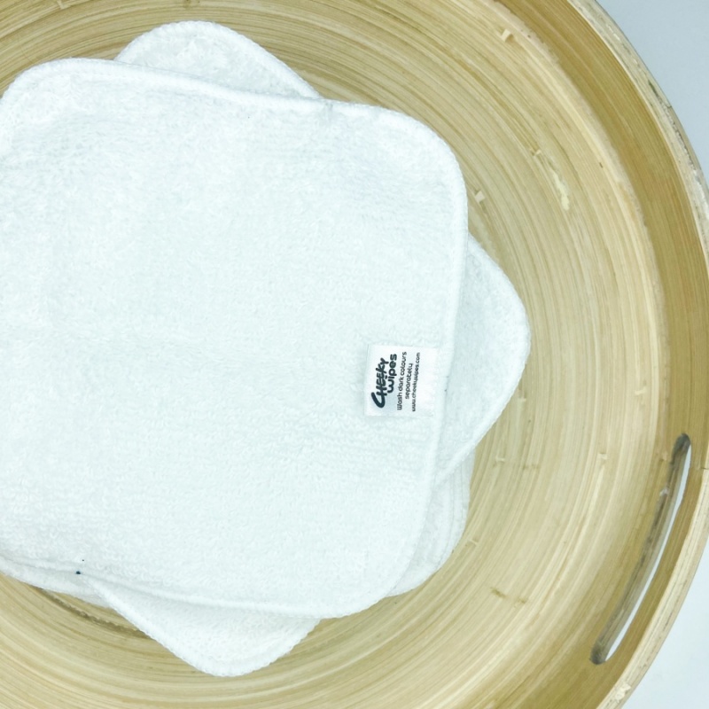 Eco Baby Wipes | White Cotton Pack of 25 | The Nappy Gurus