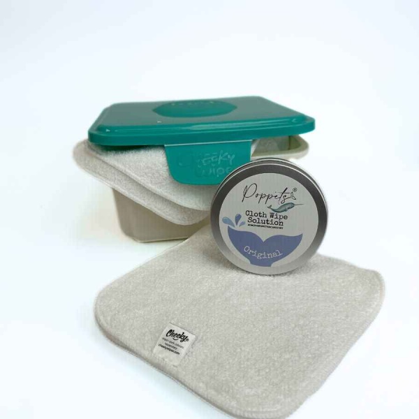 Reusable Wipes Starter Kit | Poppets | The Nappy Gurus